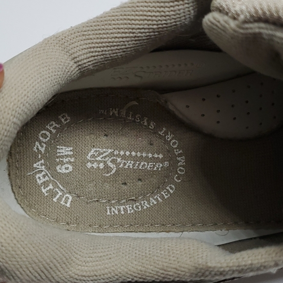 EZ Strider | Shoes | Ez Strider Taupetan Velcro Shoes 65 W | Poshmark
